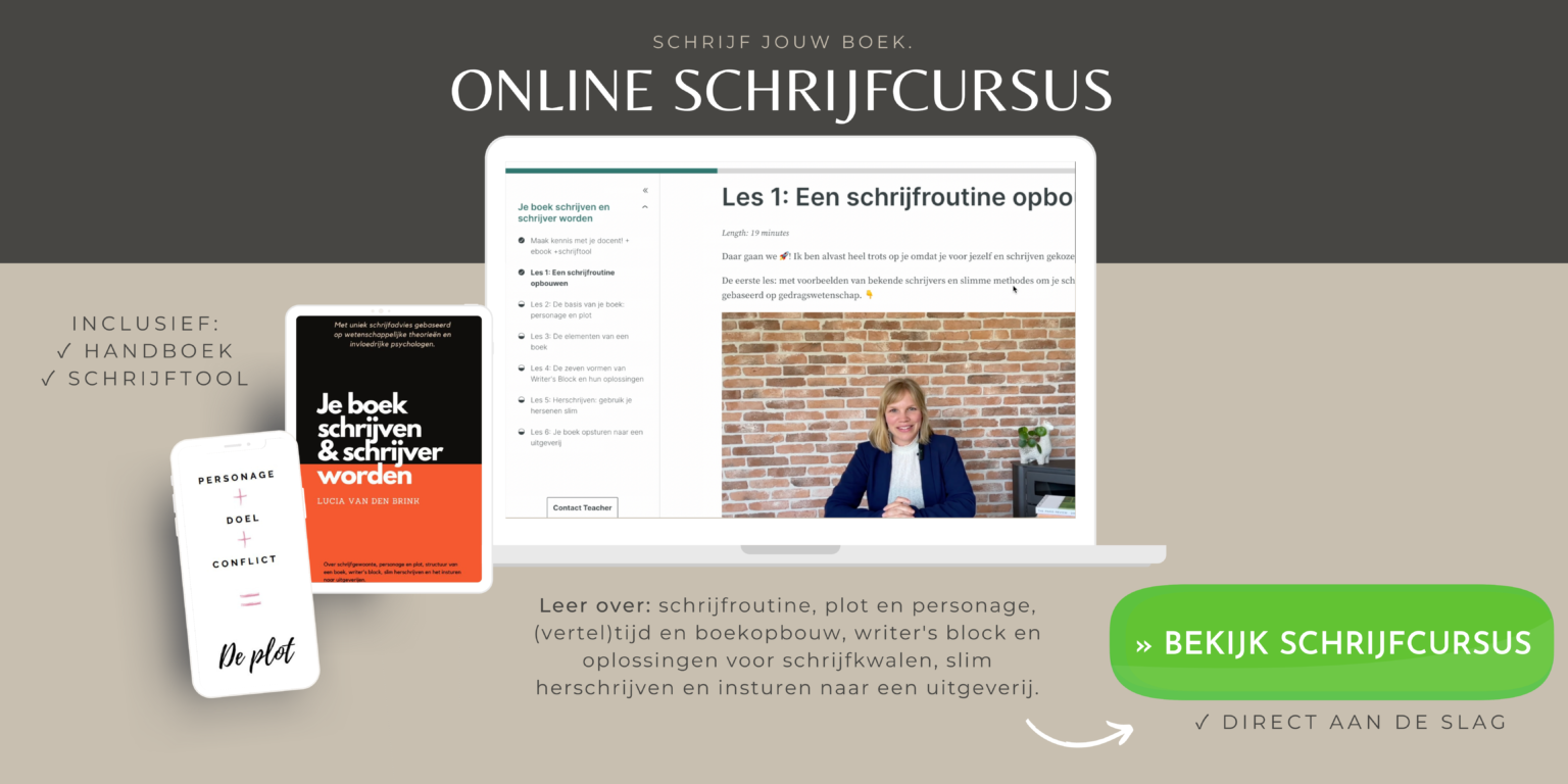 Hoe schrijf je een kort verhaal (fictie)? – Lucia van den Brink